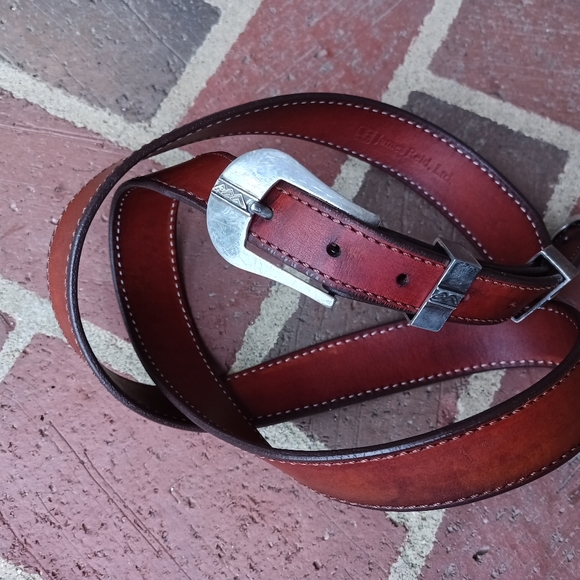 James Reid | Accessories | Vintage James Reid Sterling 4k Western Tan ...